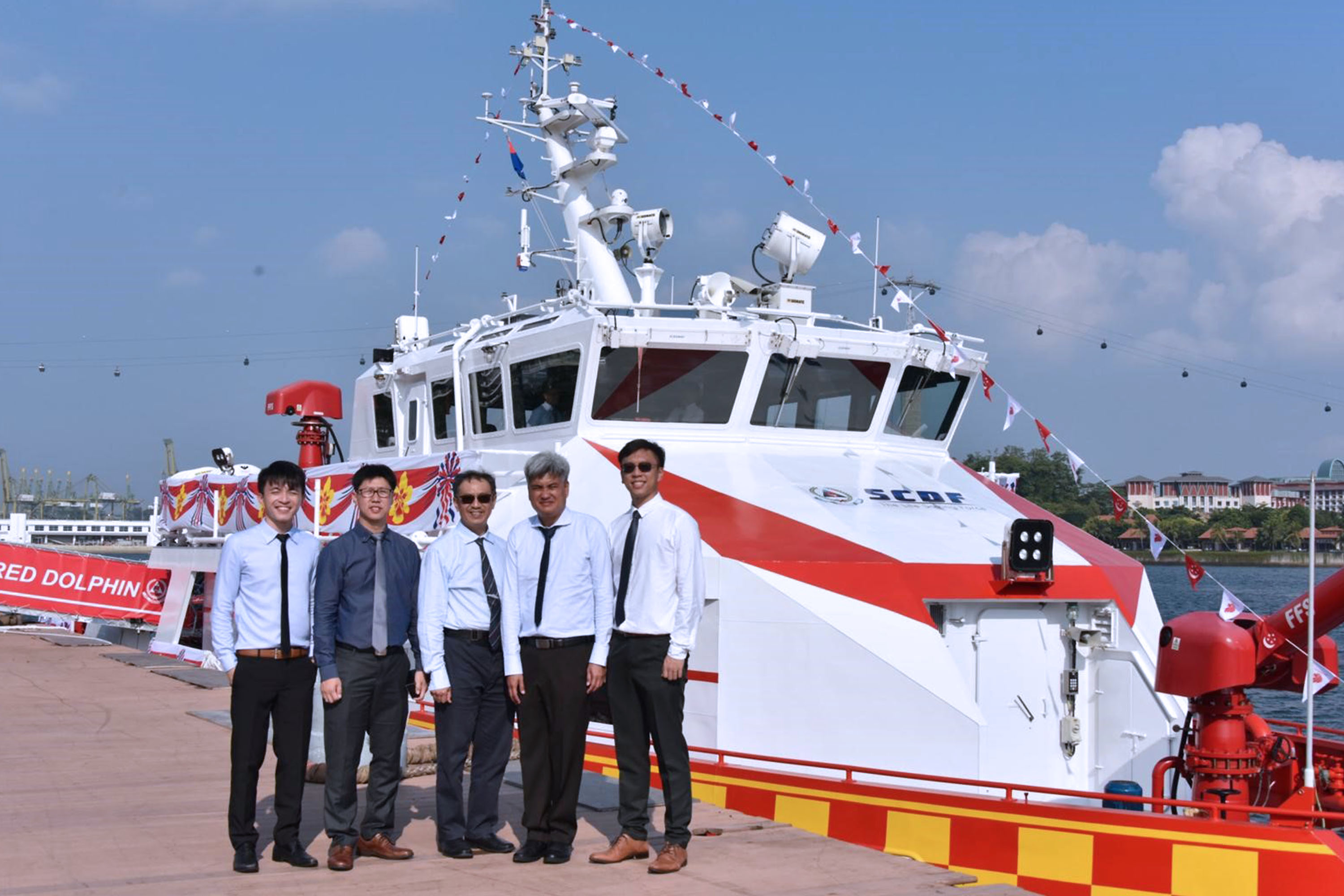 DSTA | Firefighting at Sea